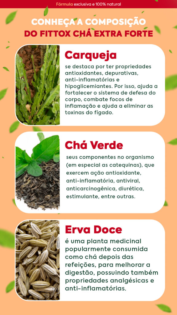 FITTOX Chá Vermelho – Arrazus FIT